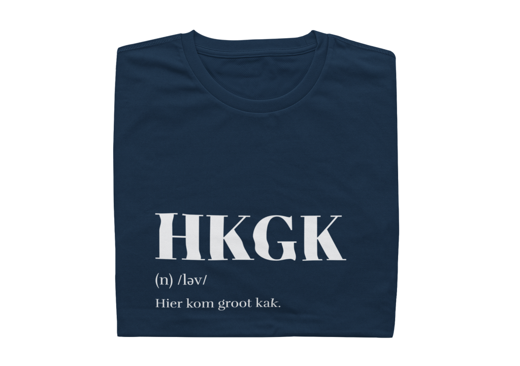 HKGK (Hier Kom Groot Kak) - Mens Shirt – Nederkaans