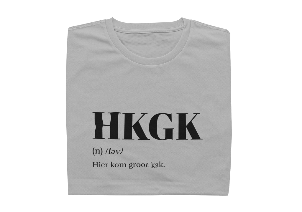 HKGK (Hier Kom Groot Kak) - Mens Shirt – Nederkaans